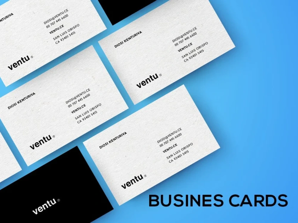 Unique business card for introduce yourself | Upwork