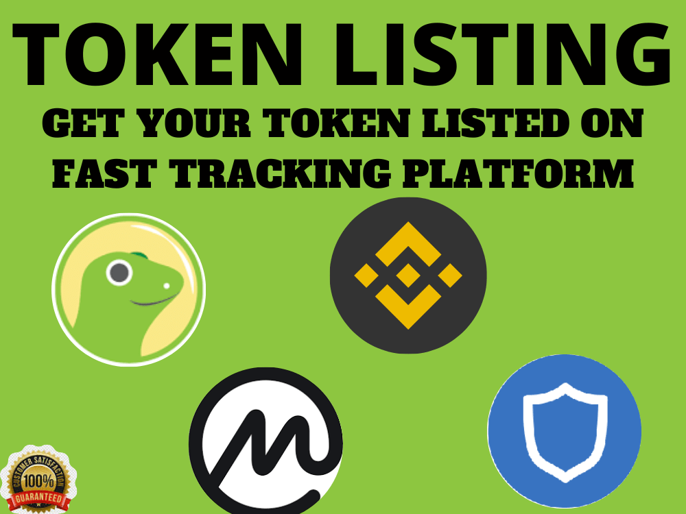 Fast track token listing on coinmarketcap, Coingecko,, coin listing ...