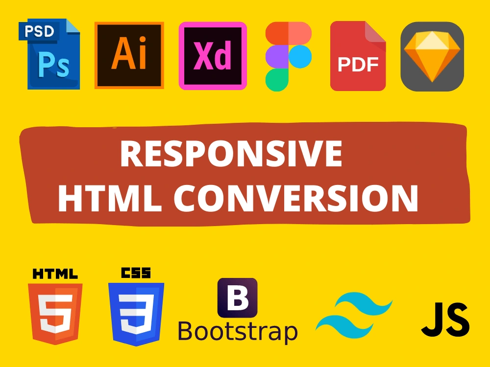 Figma/PSD/XD design converted to HTML/CSS/Bootstrap/tailwind website ... Figma/PSD/XD design converted to HTML/CSS/Bootstrap/tailwind website ...