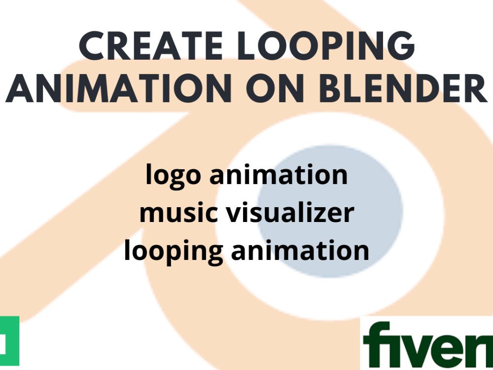 An amazing blender looping and logo animation | Upwork