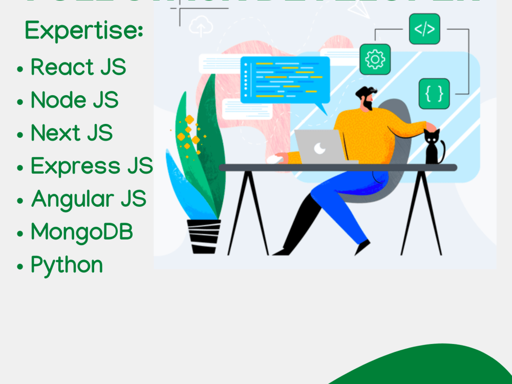 React vue angular node next react native swift mern full stack developer | Upwork