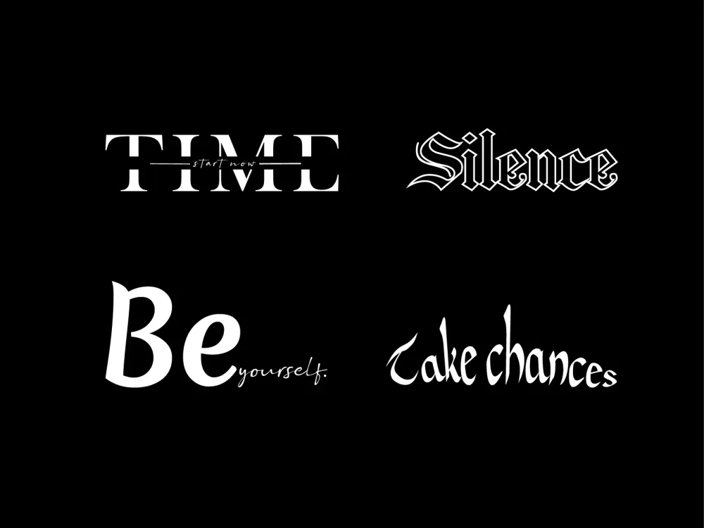 Trendy Minimalist Typography T Shirt Design Upwork