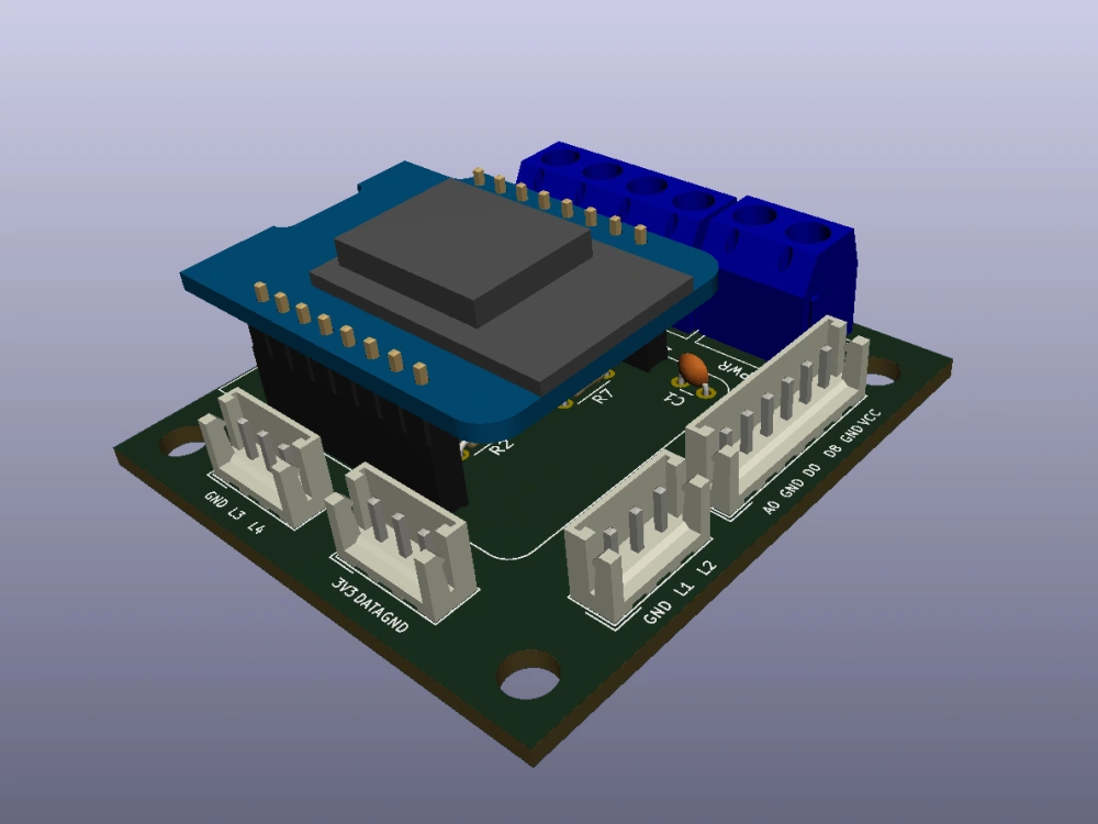 Pcb design with gerber bom and 3d model | Upwork
