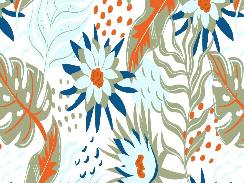 A unique seamless pattern, fabric prints, textile designs | Upwork