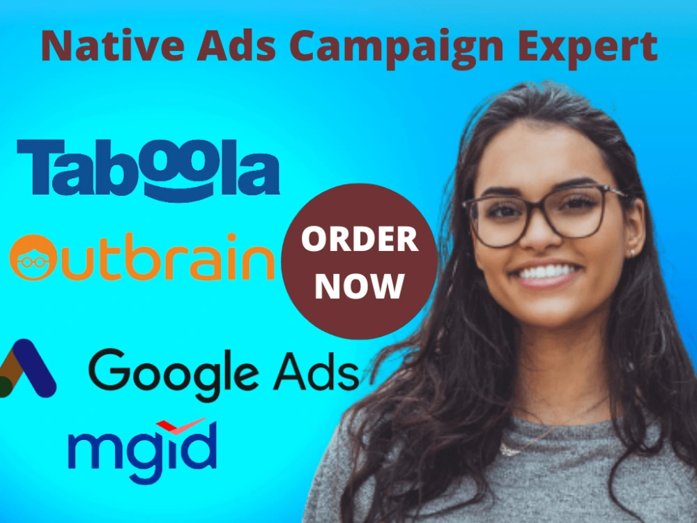 Astonishing taboola, outbrain, mgid, taboola ads, google PPC and native ads | Upwork
