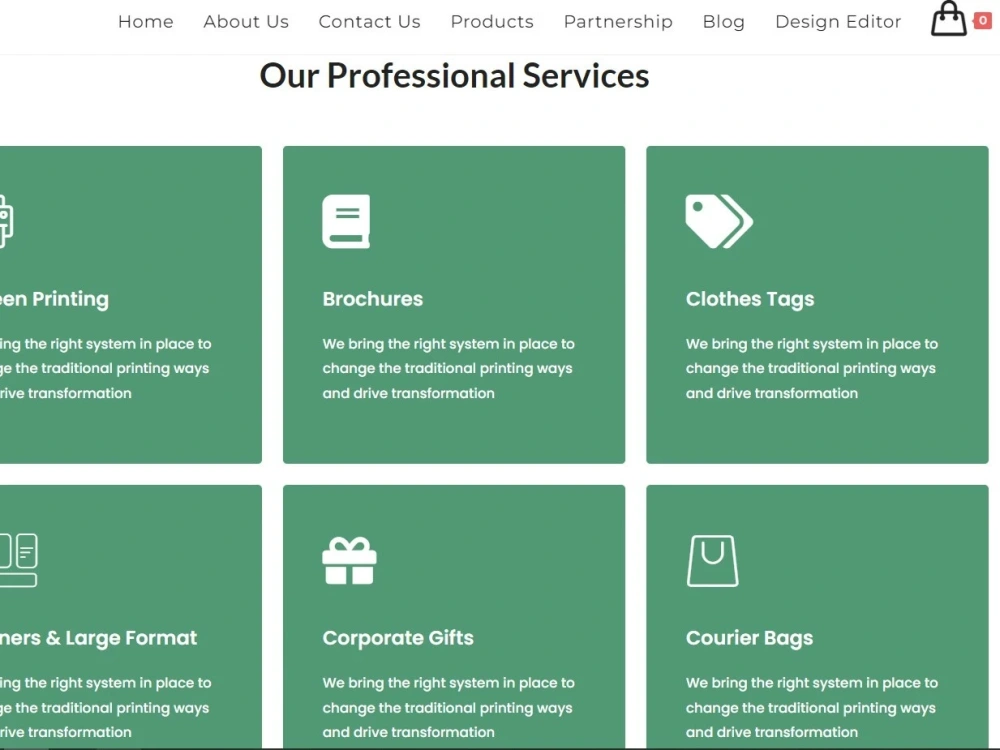 An on-demand eCommerce printing web app for your printing press ...