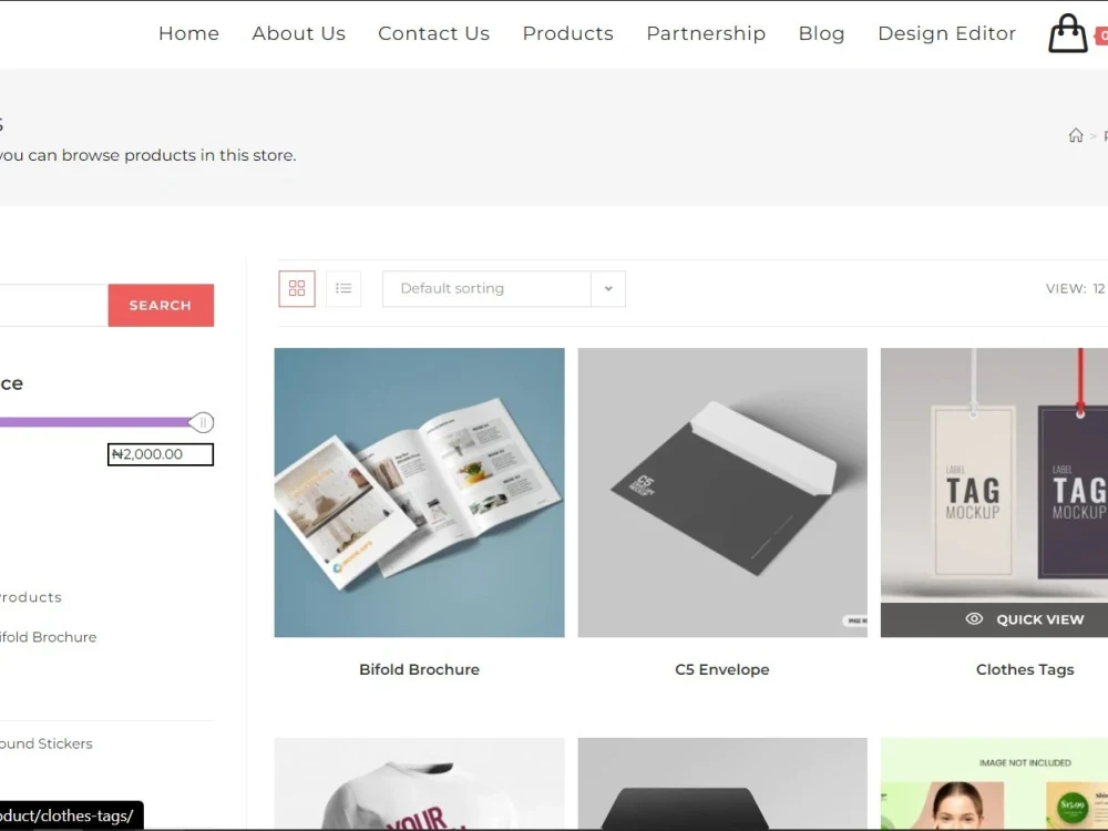 An on-demand eCommerce printing web app for your printing press ...