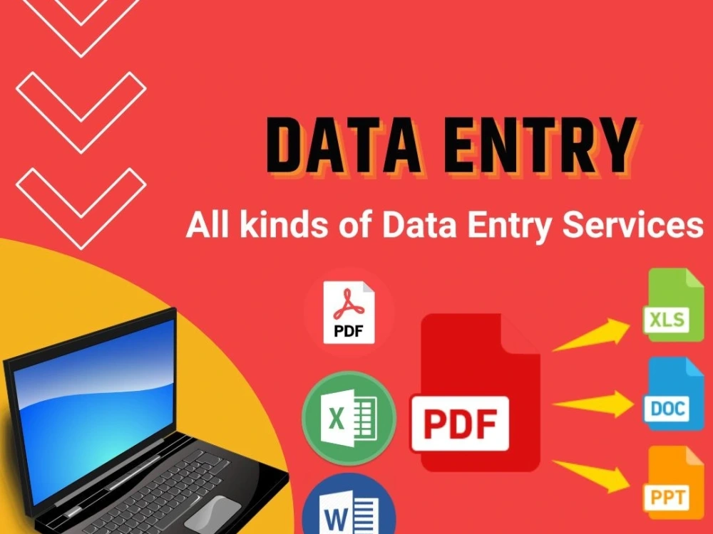Accurate Data Entry, Web Research, Convert PDF to Word & Excel | Upwork