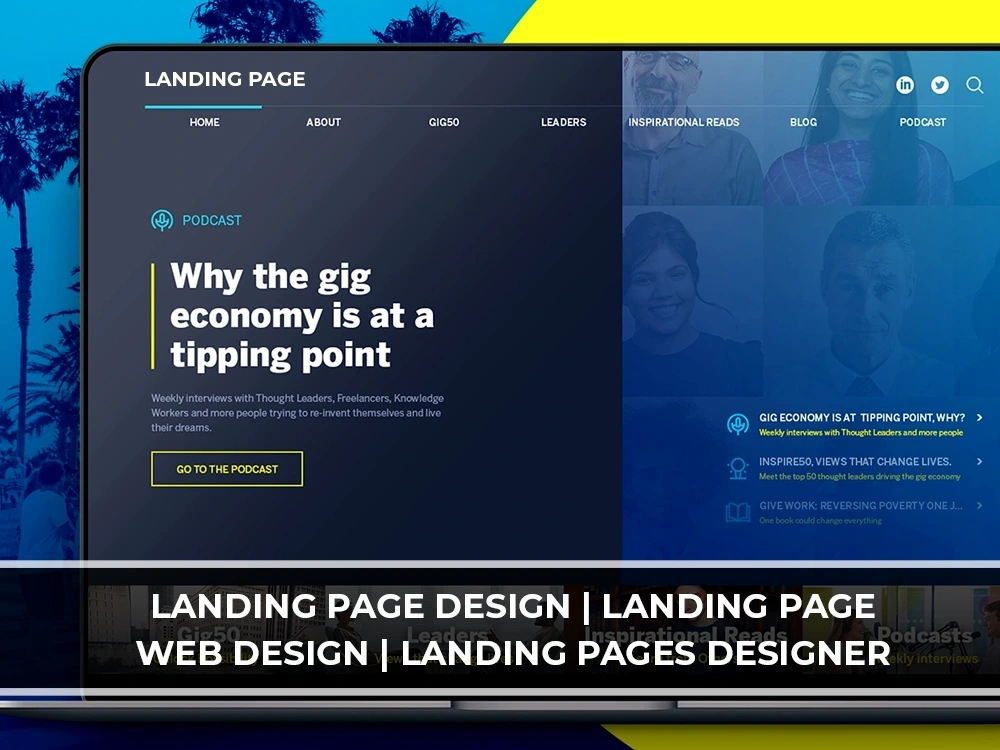 Landing Page Design | Landing Page Web Design | Landing Pages Designer ...