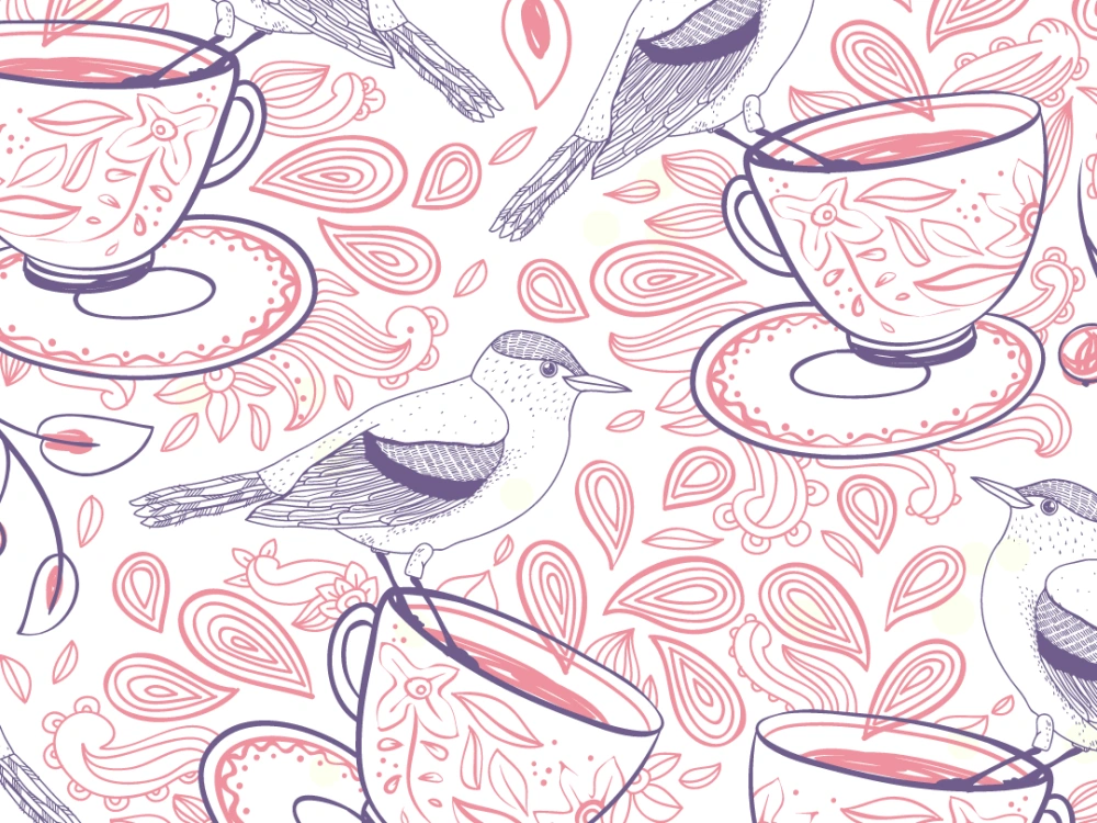 Modern, repeat and seamless pattern for clothing, textile and ...