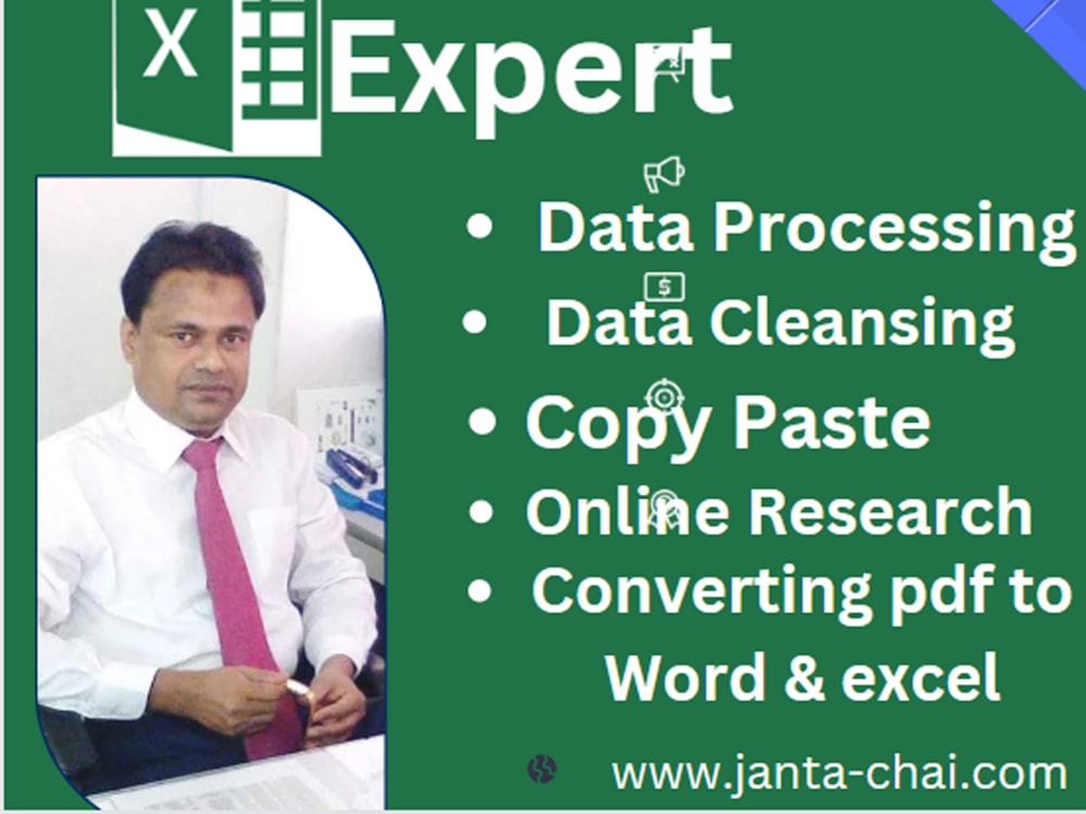 Copy paste job, fast data entry, manual typing, any file to Word or Excel. | Upwork