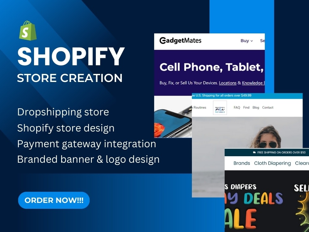 Shopify dropshipping store, Shopify store revamp | Upwork