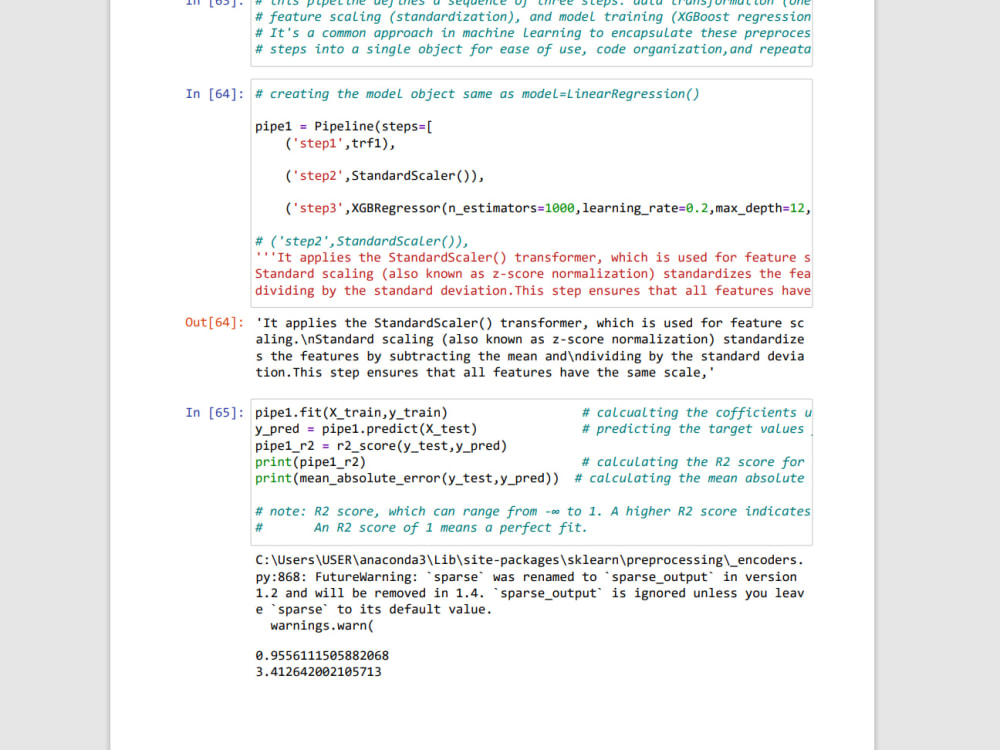 Predictive Machine Learning Algorithms | Upwork