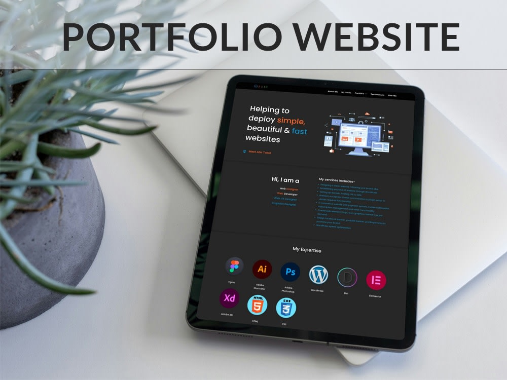 An elegent, responsive and easy customizable wordpress website with builder | Upwork