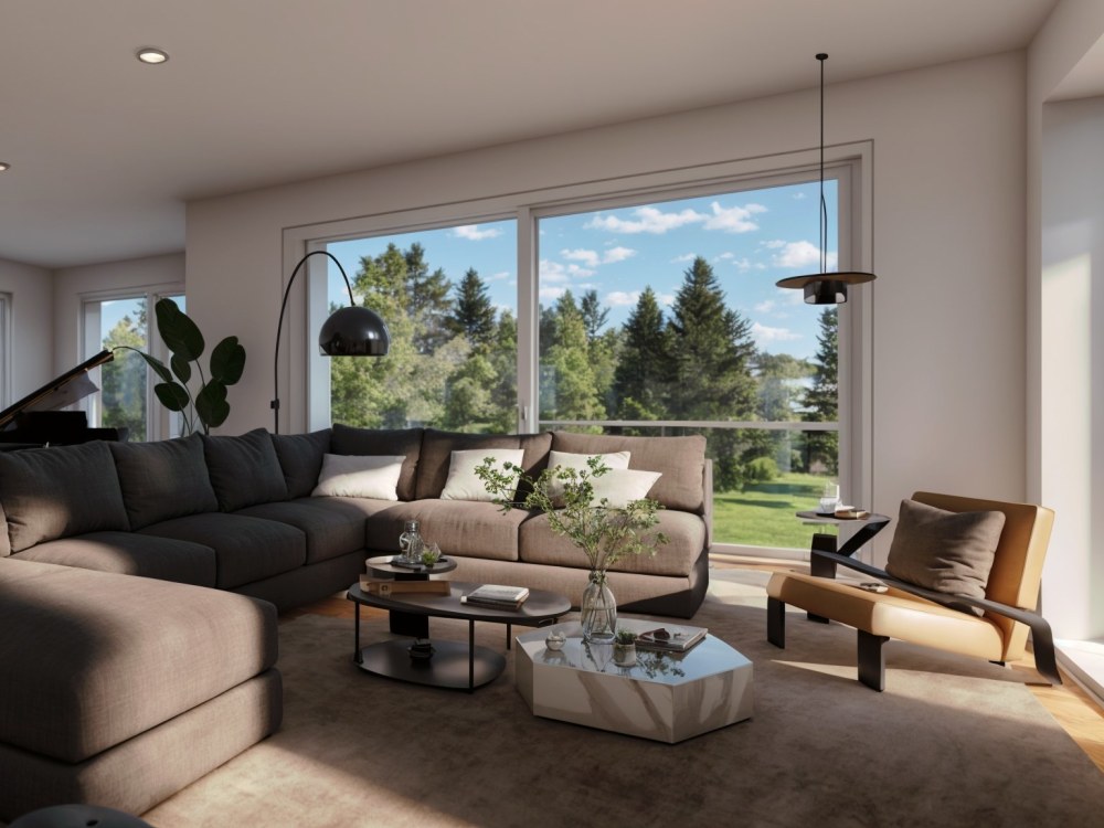 House 3d exterior interior design and render with blueprint drawings ...