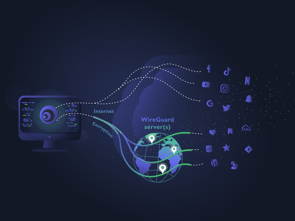 WireGuard VPN setup on your server with optional clientside split tunneling | Upwork