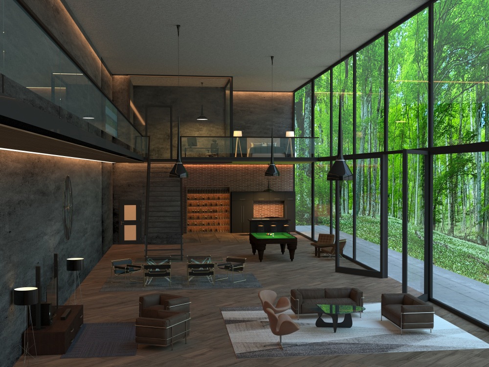 Loft House or Floor Plan Modeling and Rendering | Upwork