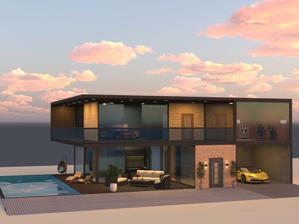 House Modeling and Rendering | Upwork