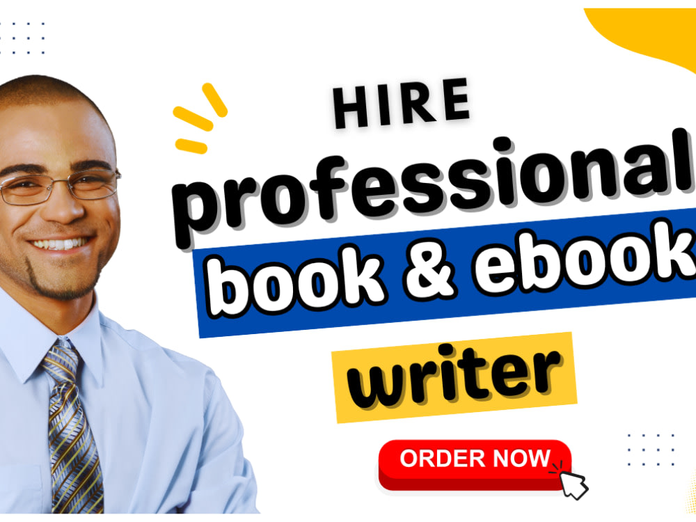 A Fantastic anad a professional ebook and a ghostwriter writer | Upwork