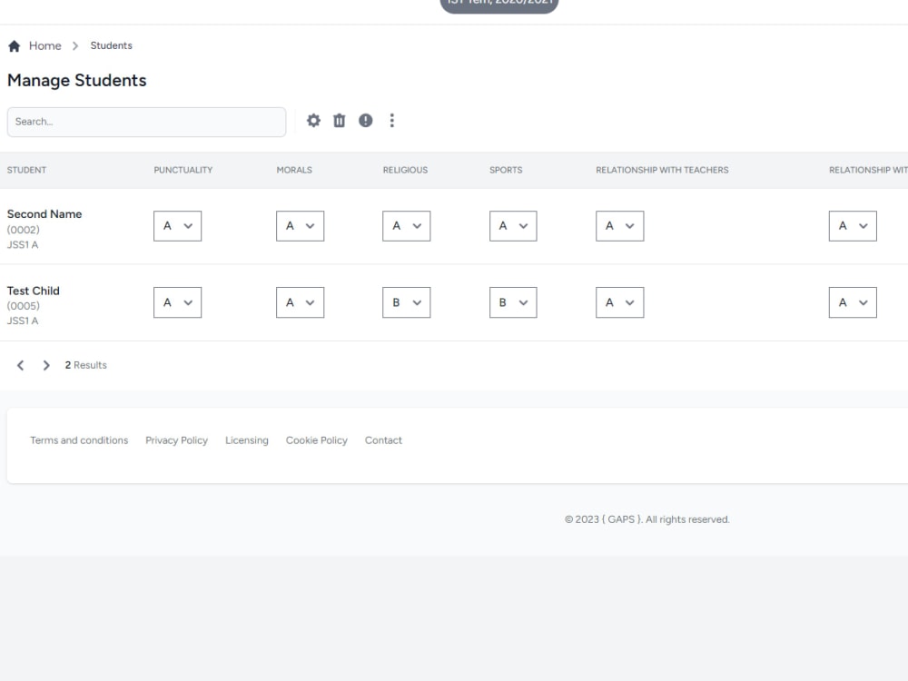 A complete School Management System | Upwork