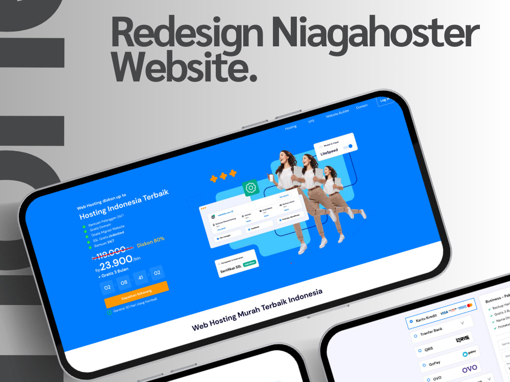 Redesign Website Niagahoster._ | Upwork