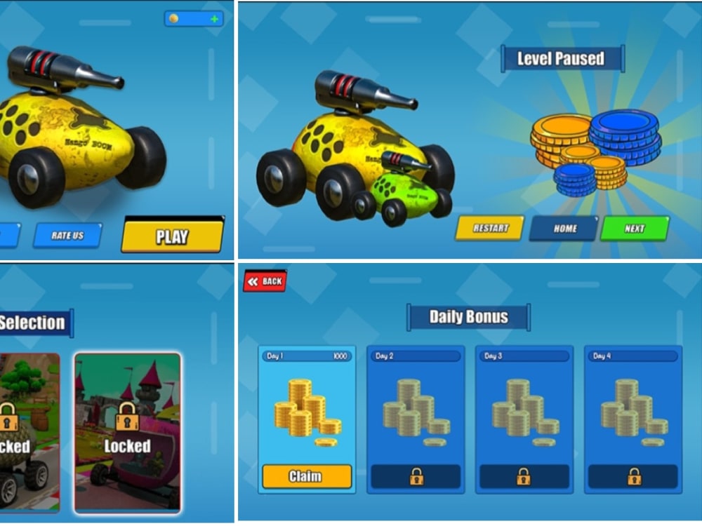 Amazing UI design for your game | Upwork