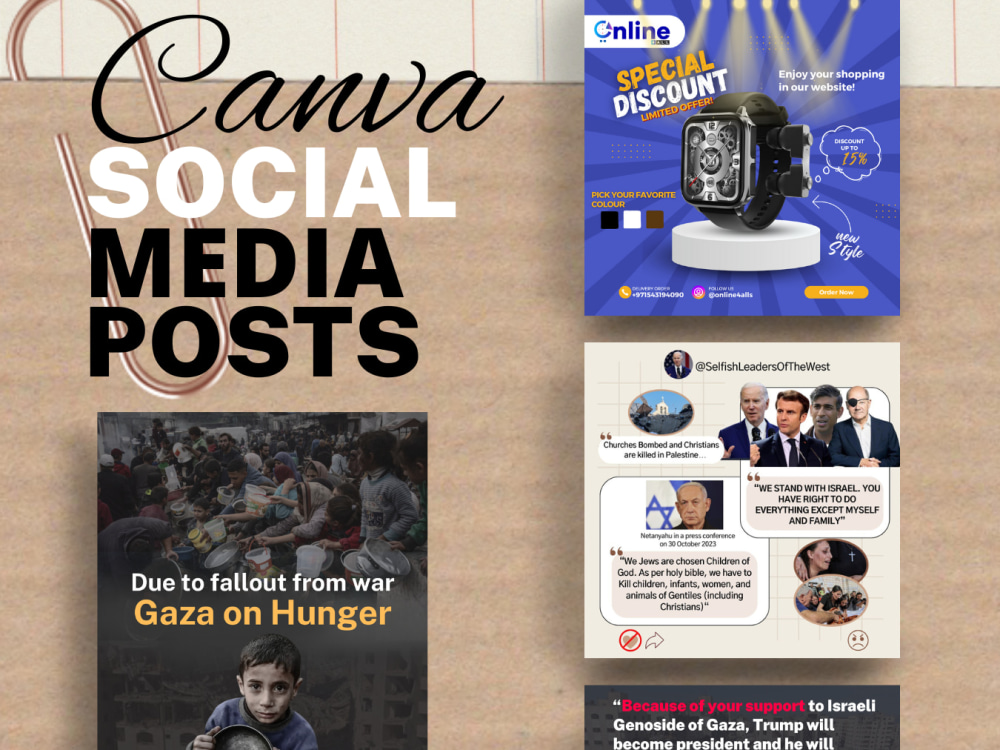 Any Design Created with Canva | Upwork