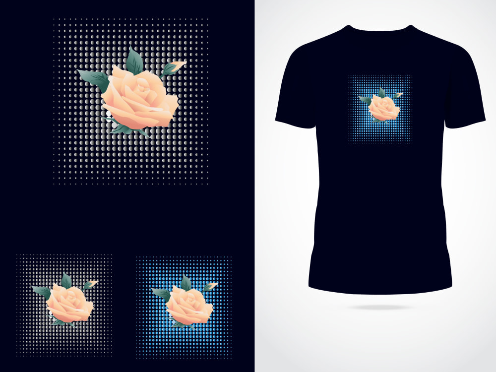 Custom illustration graphic and typography t shirt design | Upwork