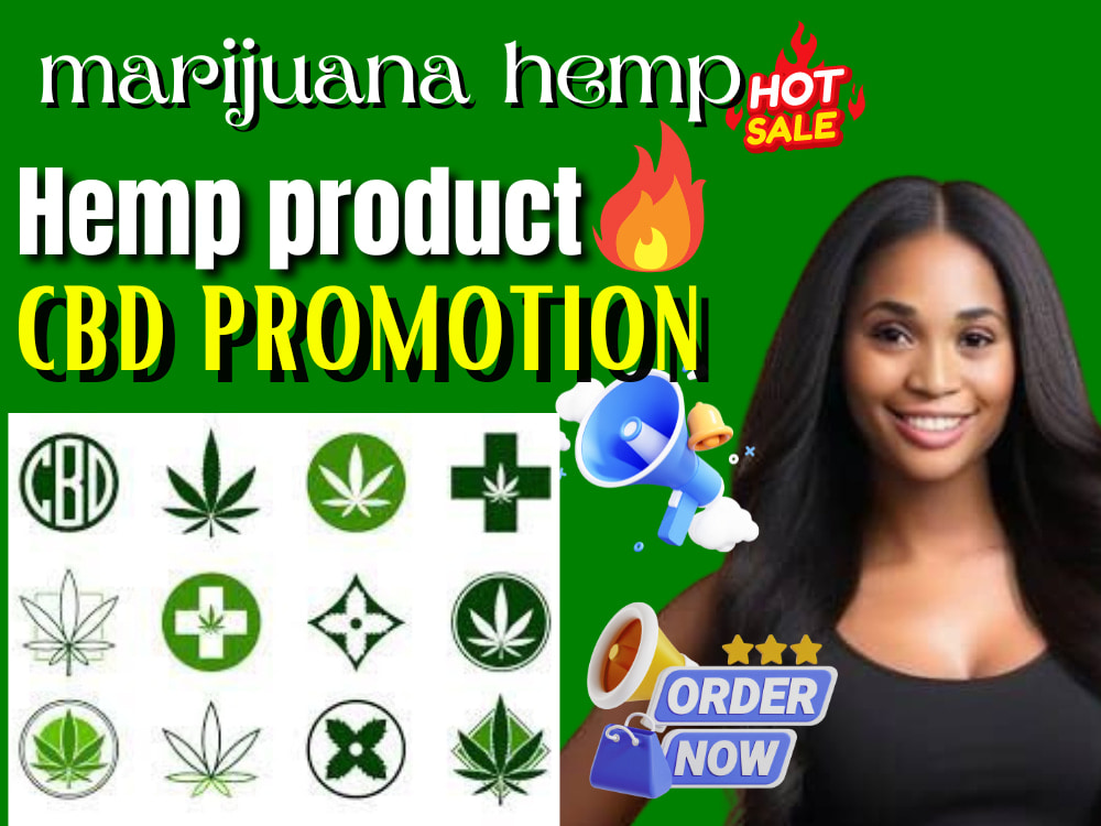 CBD product, hemp, cannabis, marijuana product promotion | Upwork