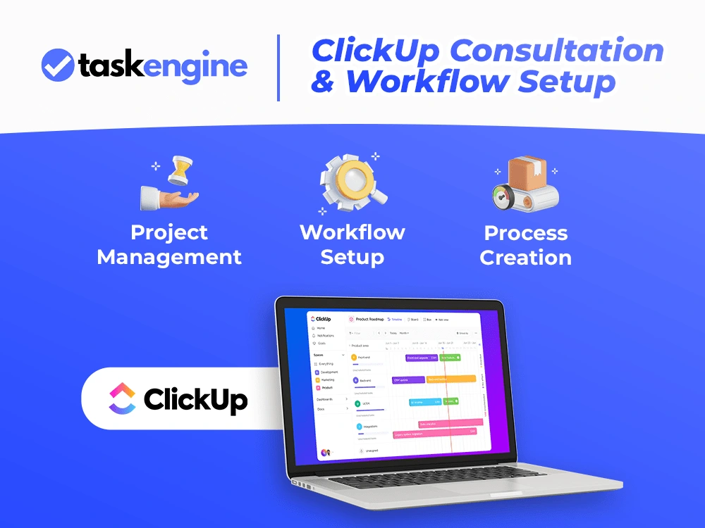A Clickup Setup for your business | Upwork