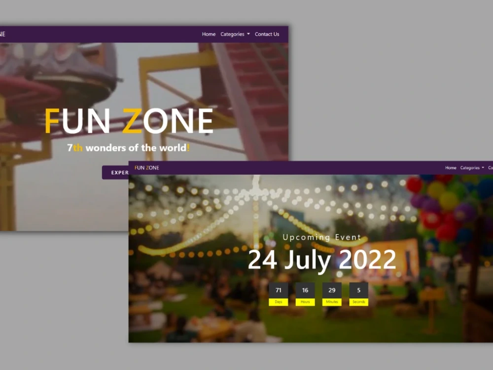 A responsive website, HTML CSS and javascript | Upwork