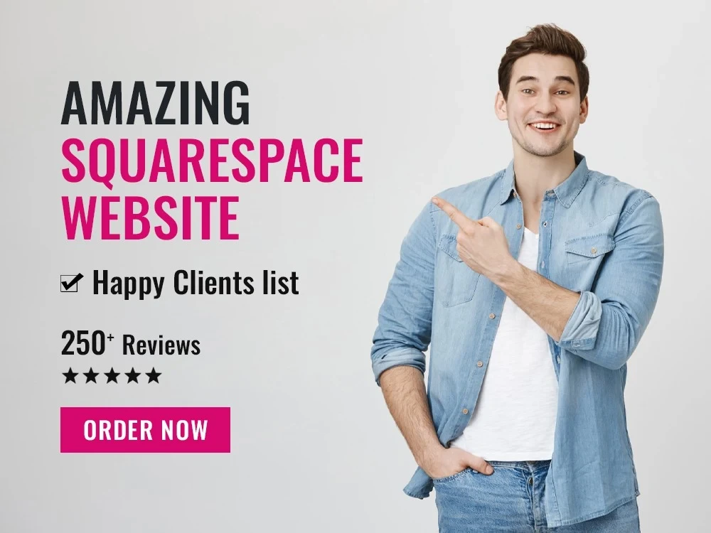 Squarespace website | Squarespace Design | Unique website in ...
