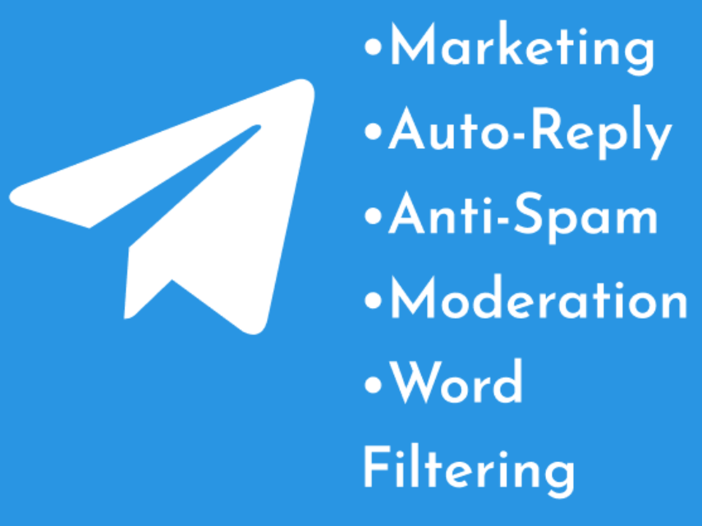 A custom Telegram Bot | Upwork