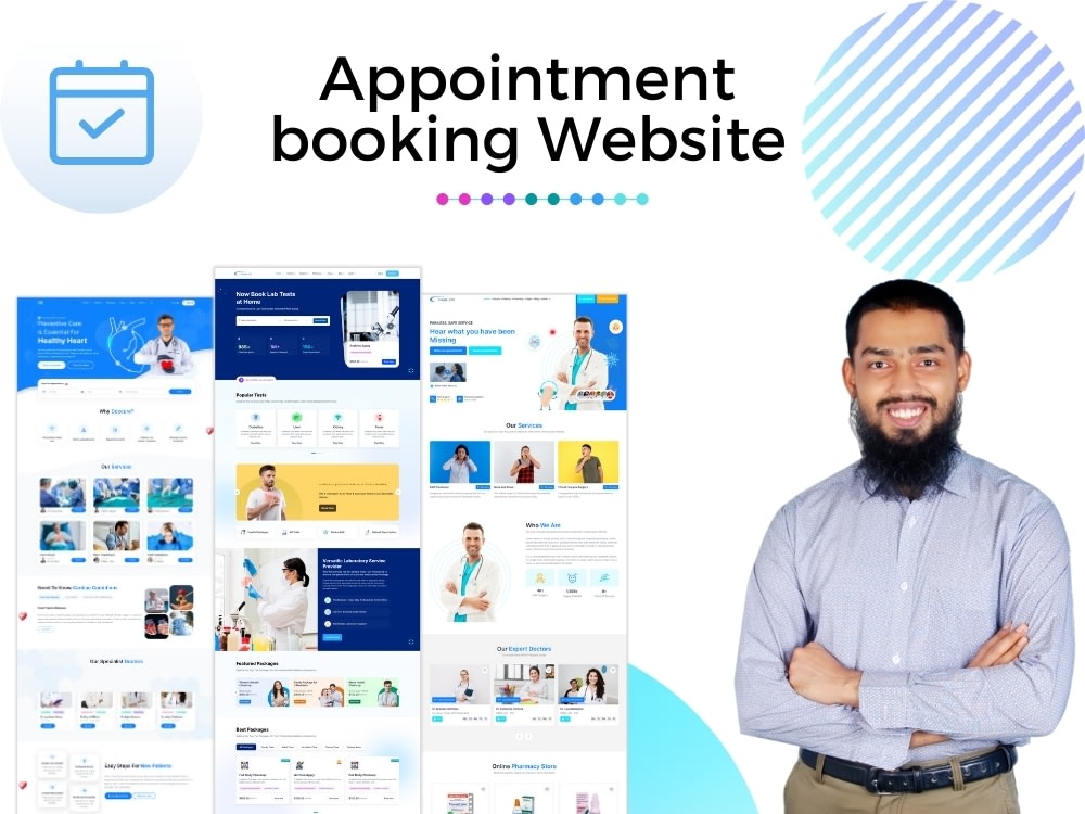 A Modern, Mobile-Optimized Appointment Booking Website | Upwork