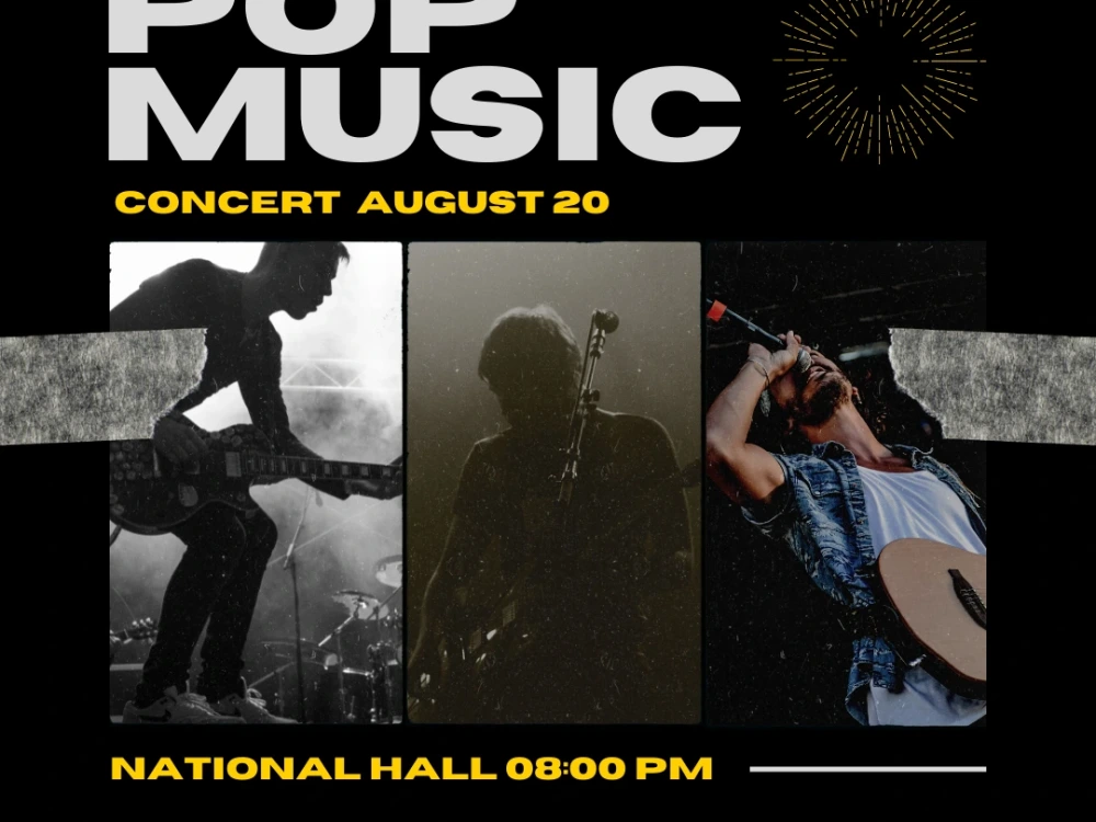 A music poster for your concert | Upwork