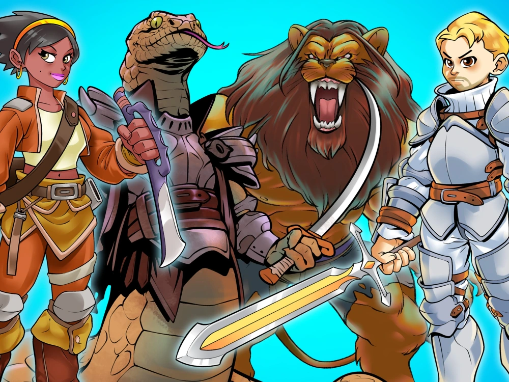 A cool DnD character and items | Upwork