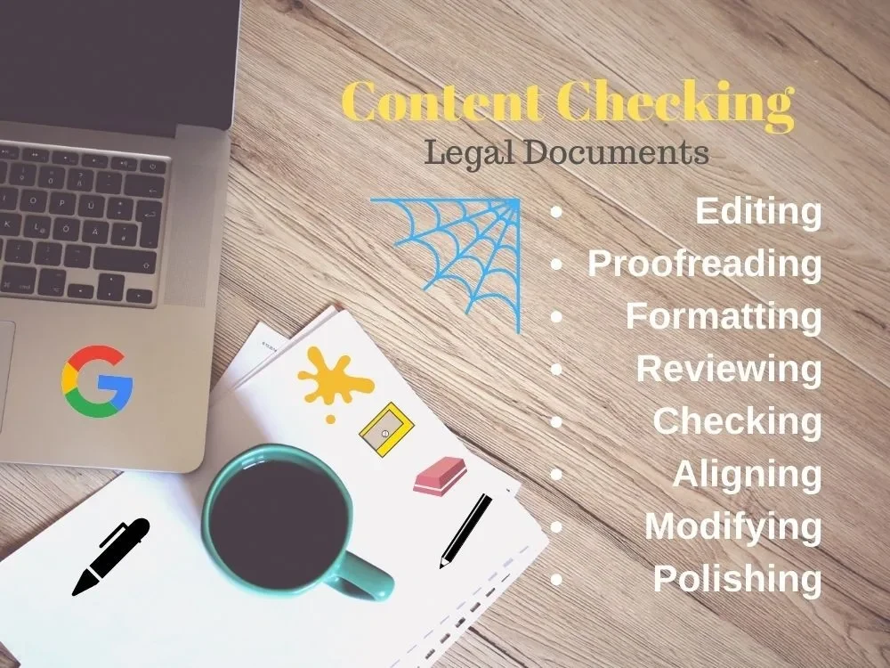 Editing, alignment, formatting, syntax, and proofreading all legal ...