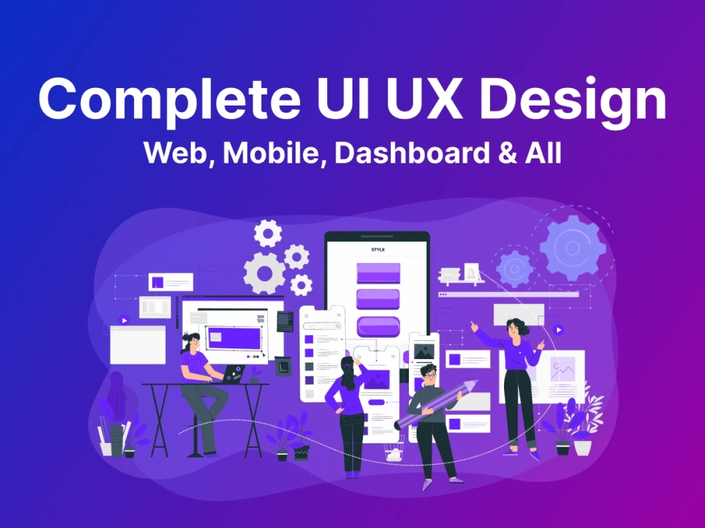 UI UX design for websites, mobile apps, dashboards, or admin panel | Upwork