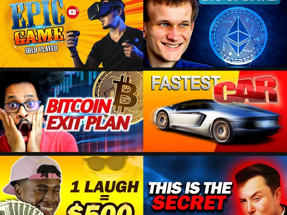 An amazing professional clickbait thumbnail | Upwork