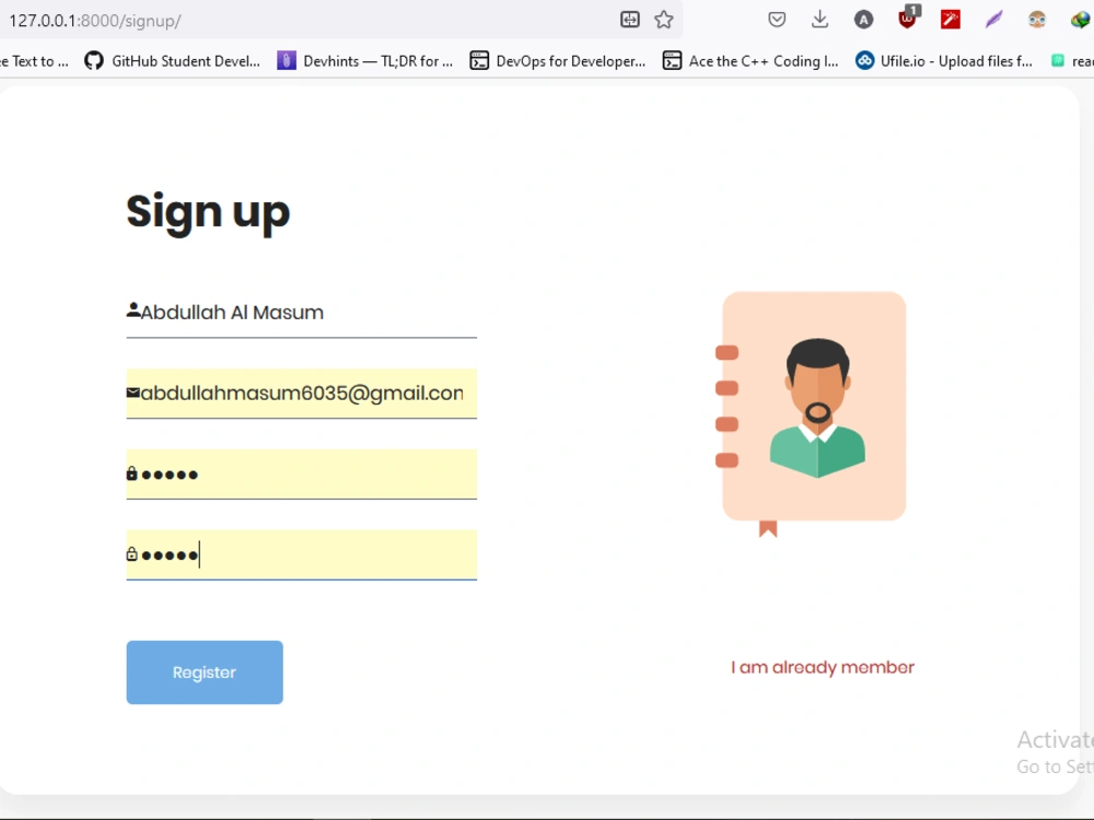 An amazing customizable django & postGreSQL based responsive web-app | Upwork