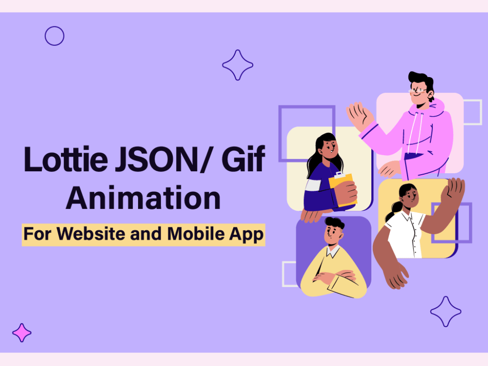 Professional lottie JSON animation, Loader animation & Icon animation ...