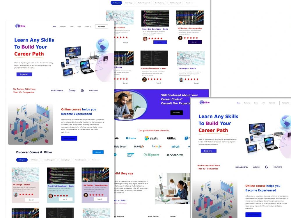 A UX & UI web development and responsive web design ,full stack developer | Upwork