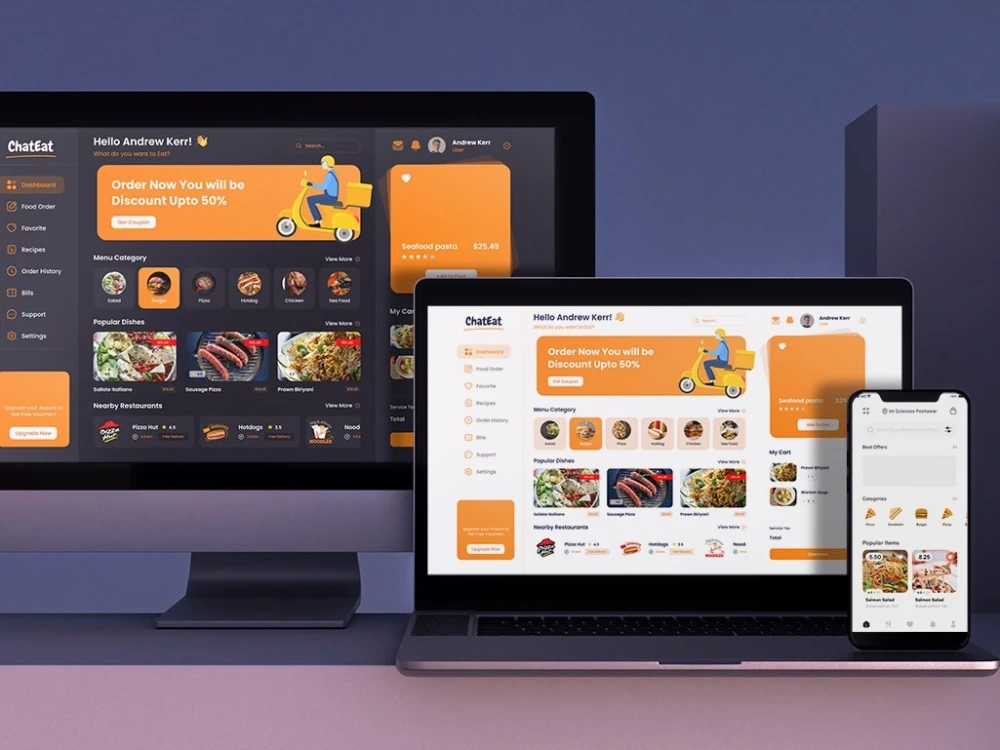 User Friendly UI for your Mobile and Web dashboard | Upwork