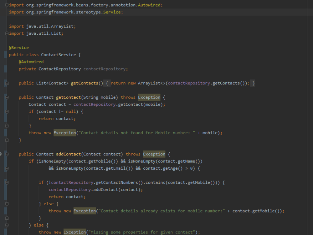 A REST API developed using Spring Boot for your need. | Upwork