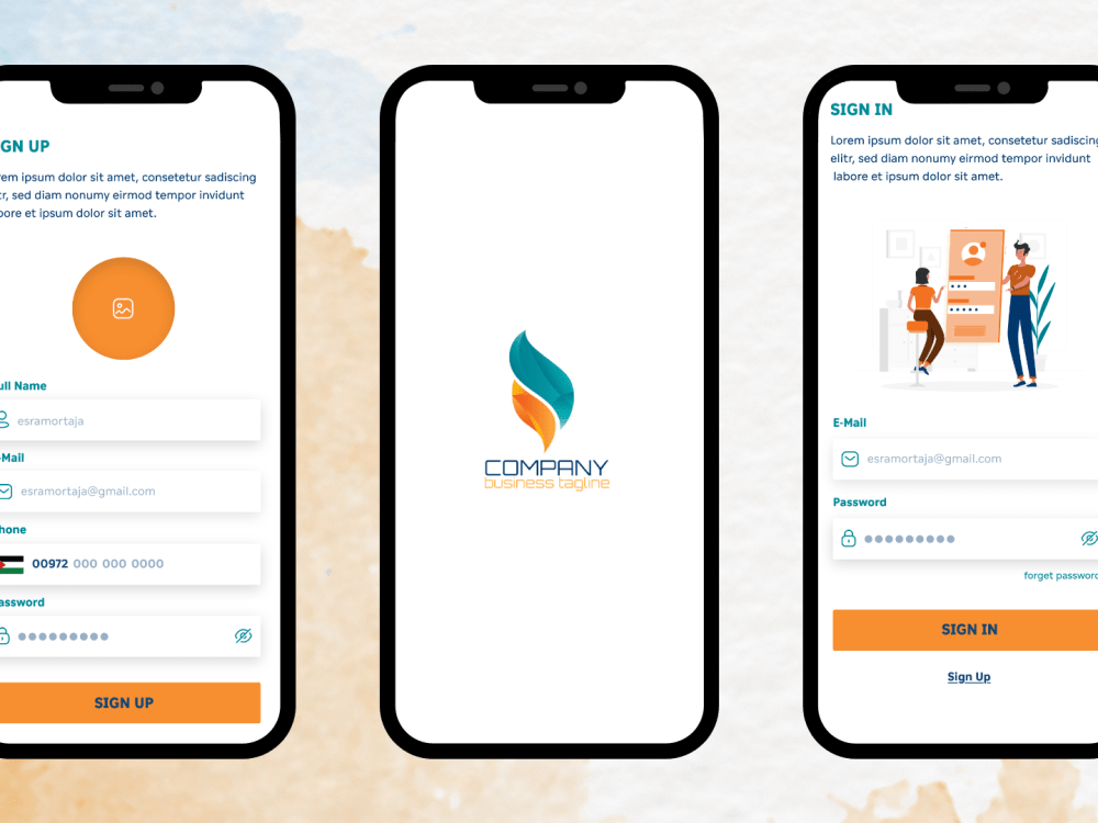 Perfect Modern UX/UI Design for a Mobile app | Upwork