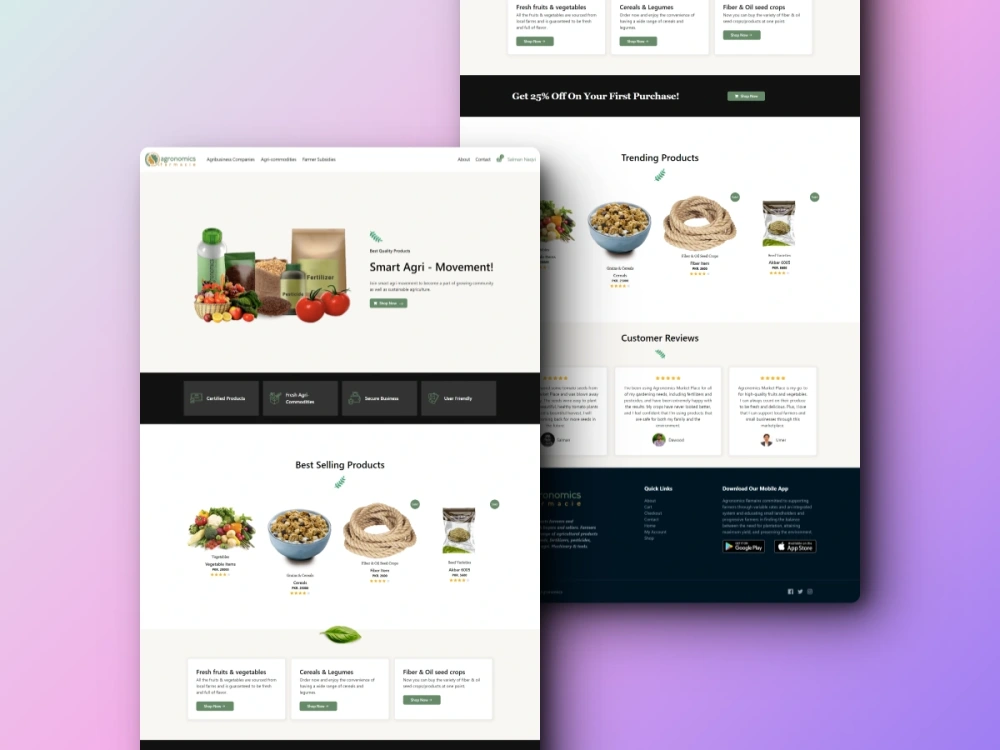 Responsive and fast web application developed on React JS. | Upwork