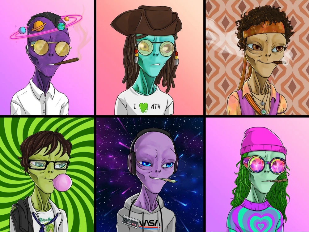 The best selling ALIENS NFT collection of characters and traits! | Upwork