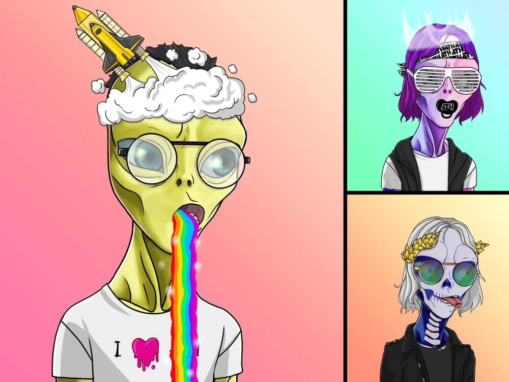 The best selling ALIENS NFT collection of characters and traits! | Upwork