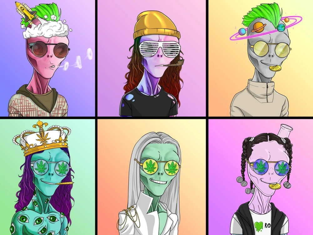 The best selling ALIENS NFT collection of characters and traits! | Upwork