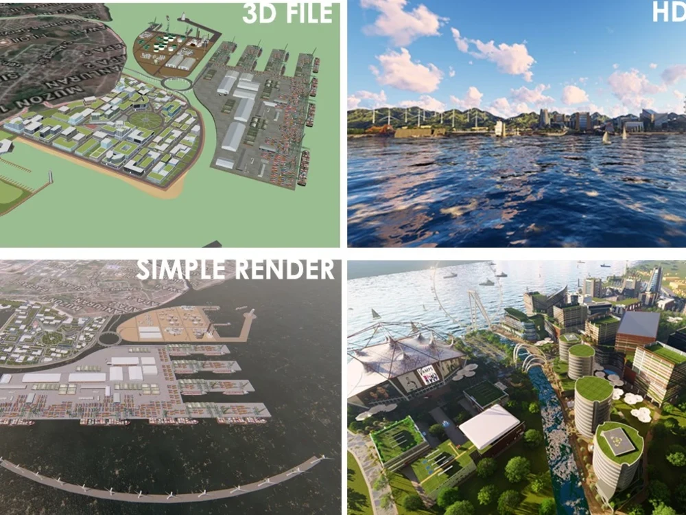 A high-quality 3D model and HD rendering of your project | Upwork